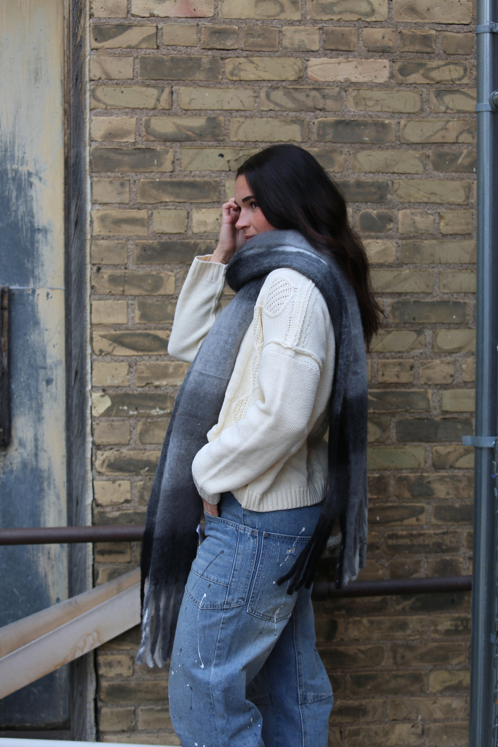 Plaid Oblong Scarf Shawl – Livie Ann Boutique