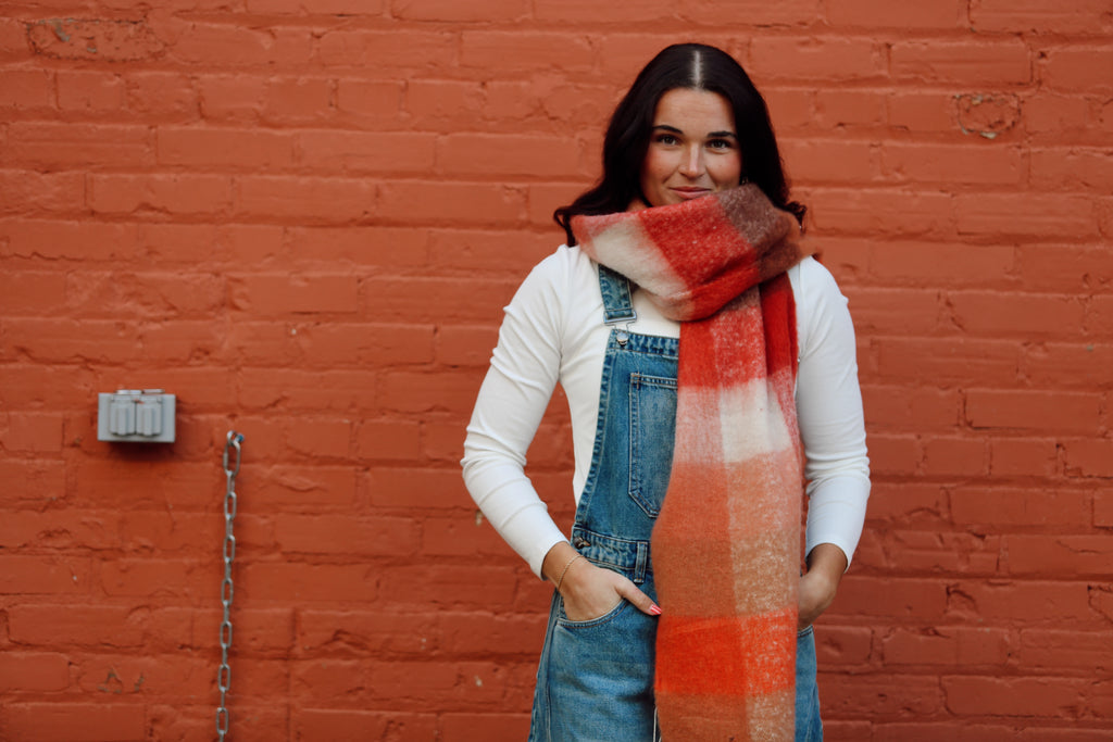 Plaid Oblong Scarf Shawl – Livie Ann Boutique